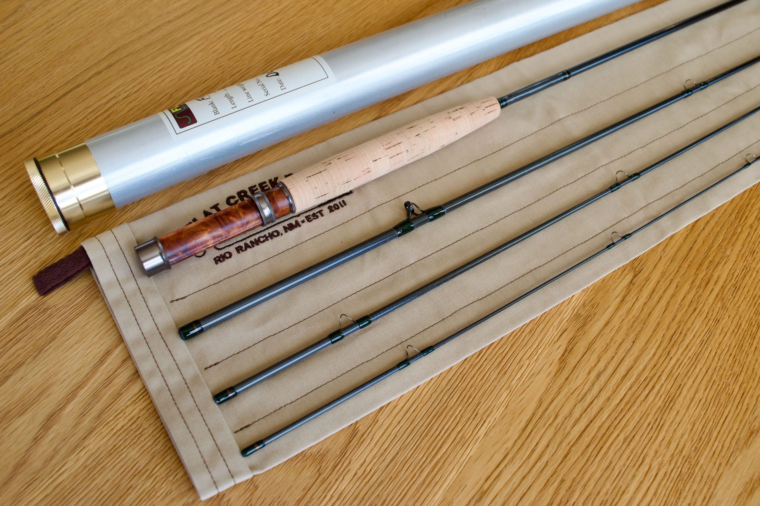 Flat Creek Rods Graphite 7' 3wt - Flat Creek Rods